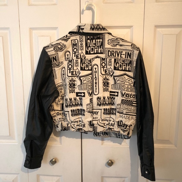 Cache | Jackets & Coats | Unique Used Jacket With New York Details ...